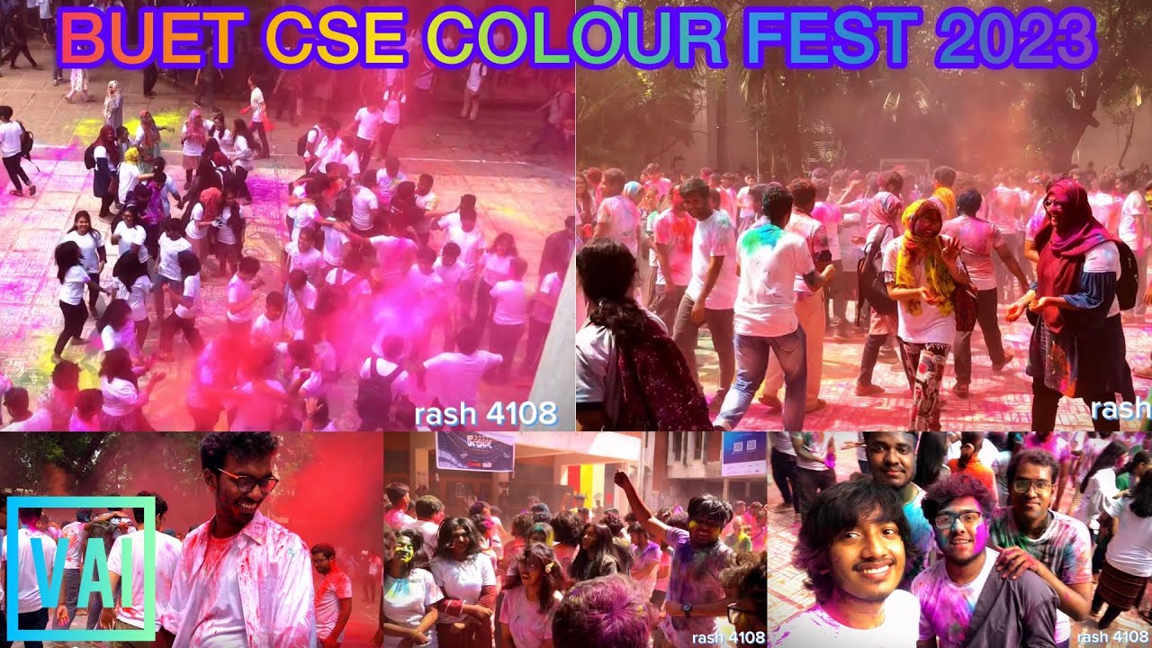 BUET CSE color fest 2023 .BUET always remains colorful. - YouTube