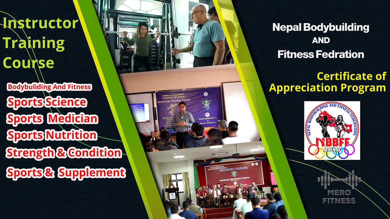 Nepal Bodybuilding and Fitness Federation (NBBFF) Certificate of ...