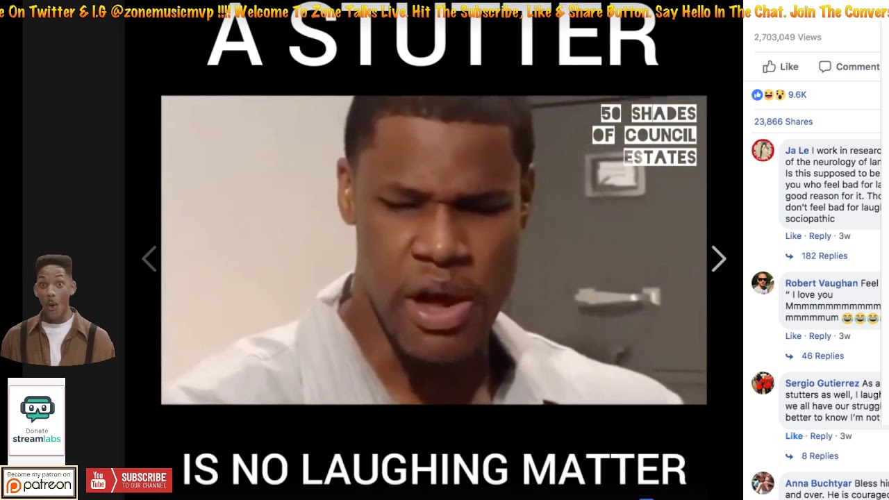 A Stutter Is No Laughing Matter Or Is It? Hilarious Video - YouTube