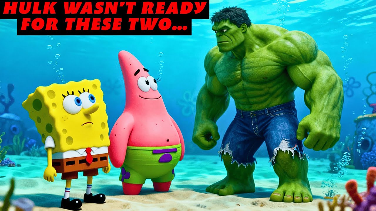 SpongeBob & Patrick vs. Hulk’s Strength! - YouTube