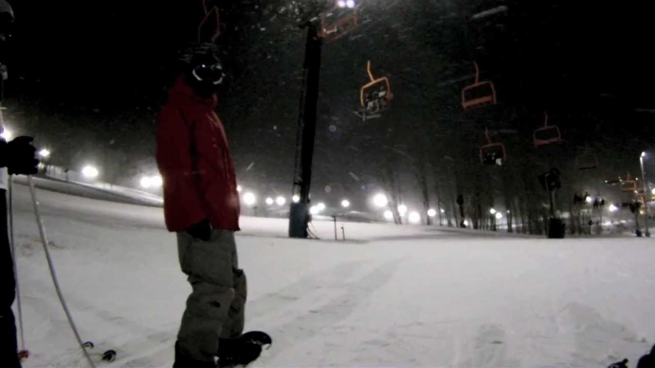 Snowboarding with GoPro Camera - YouTube