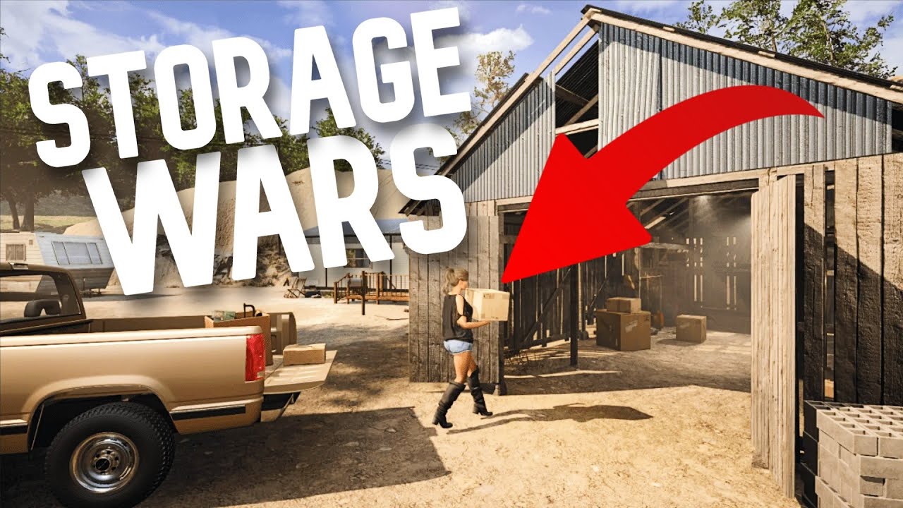 STARTING OUR FIRST PAWN SHOP (again)... STORAGE WARS!!!! - YouTube
