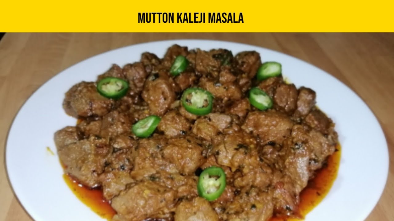 Mutton Kaleji Masala - Recipe /Abdul / Food Secrets - YouTube