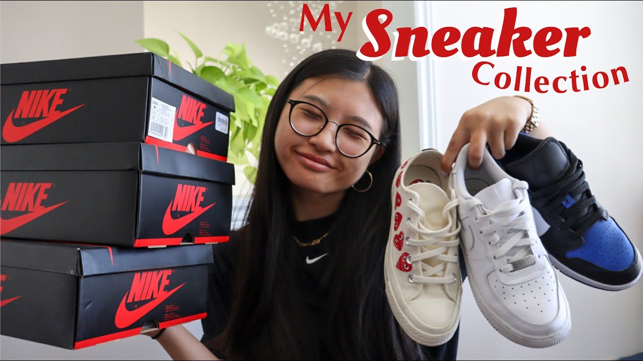 My Sneaker Collection 2020 || Try-on Shoe Collection - YouTube