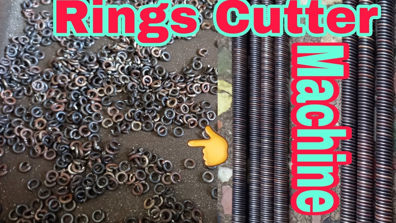 Ring Cutter Machine ।। सभी तरह की कडी काटने की मशीन।। - YouTube