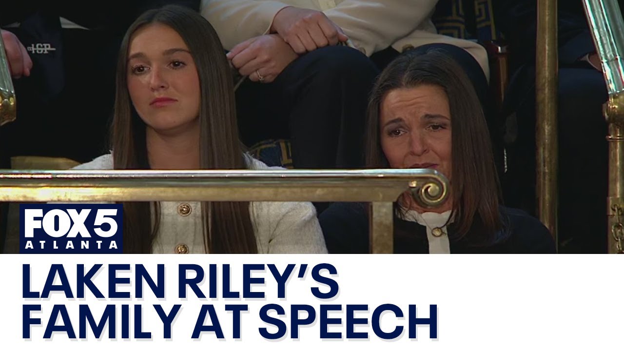 President Trump pays tribute to Laken Riley during address