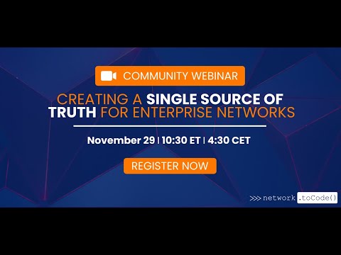 Community Webinar: Creating a Single Source of Truth for Enterprise ...
