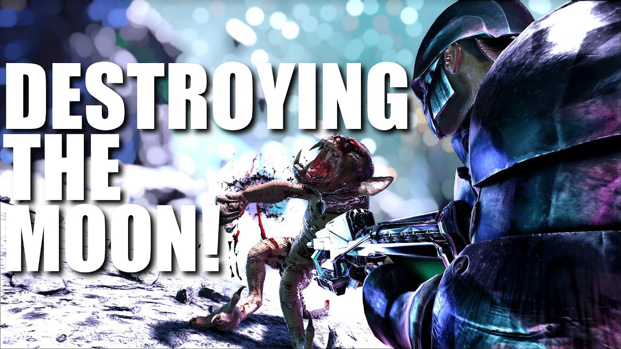 We take on the MOON with INFINITE AMMO! | GENESIS DLC PVP SERVER | ARK ...