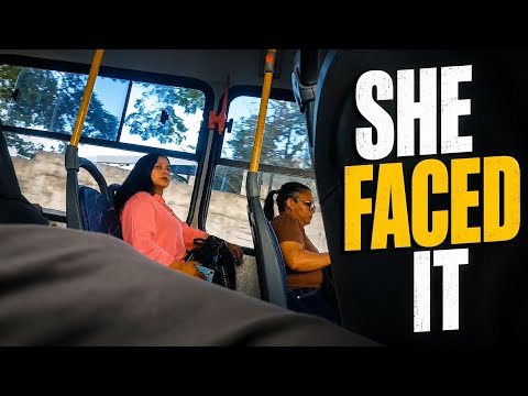 Bulge watch in bus social experiment 