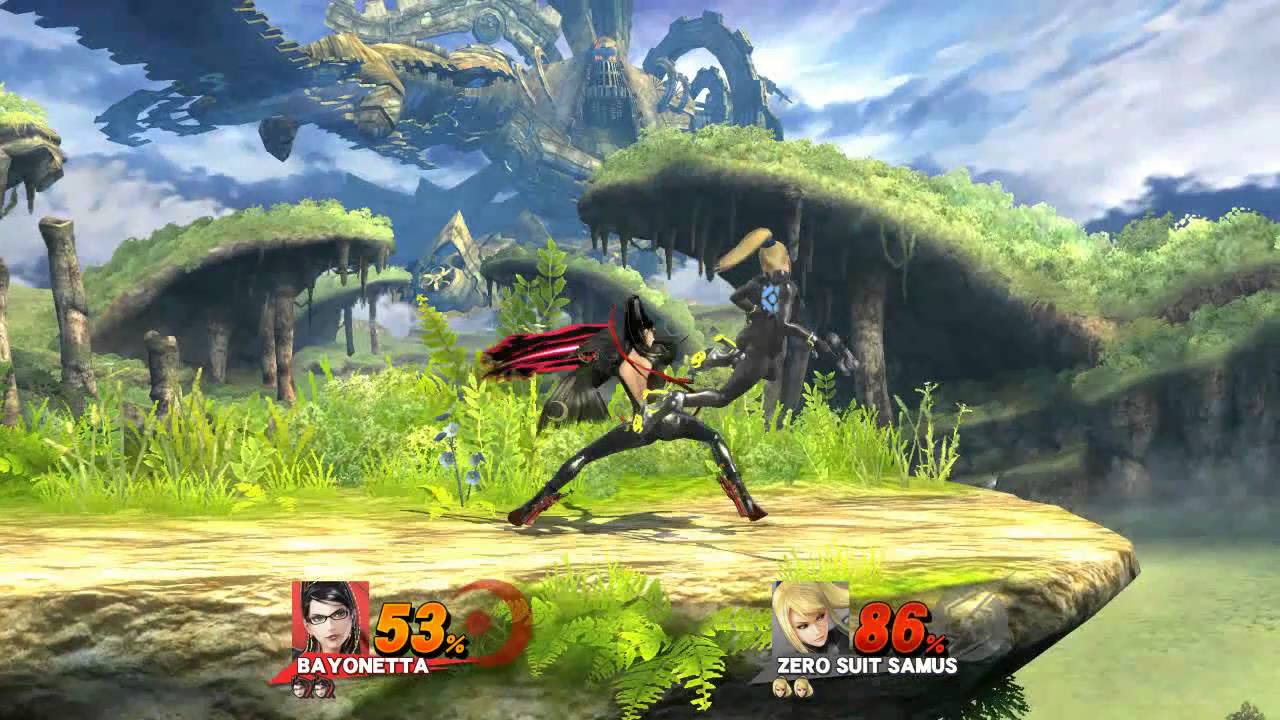 Bayonetta vs. Zero suit Samus V1 - YouTube