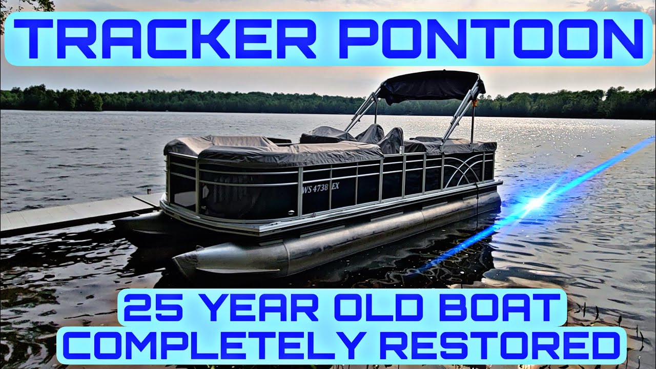 Completely Restoring a 25 Year Old TRACKER Pontoon - Aluminum Deck Boat ...