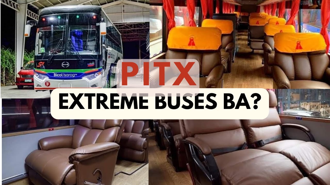 PITX Luxury Buses | Parañaque Integrated Terminal - YouTube