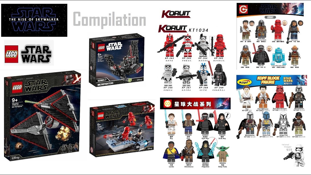 Star Wars: The Rise of Skywalker Sets Lego & Lego Bootleg Sets Reveals ...