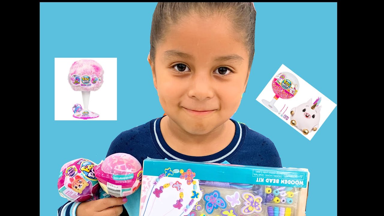 Pick me pops surprise plus learning how to make a home necklase for ...
