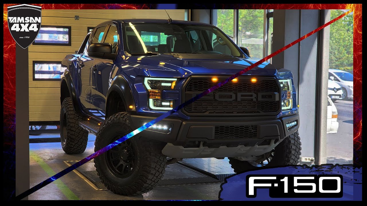 Mavi Şimşek Ford Ranger F150 Dönüşüm - YouTube
