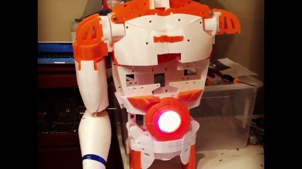 Inmoov - Bit Robot - YouTube
