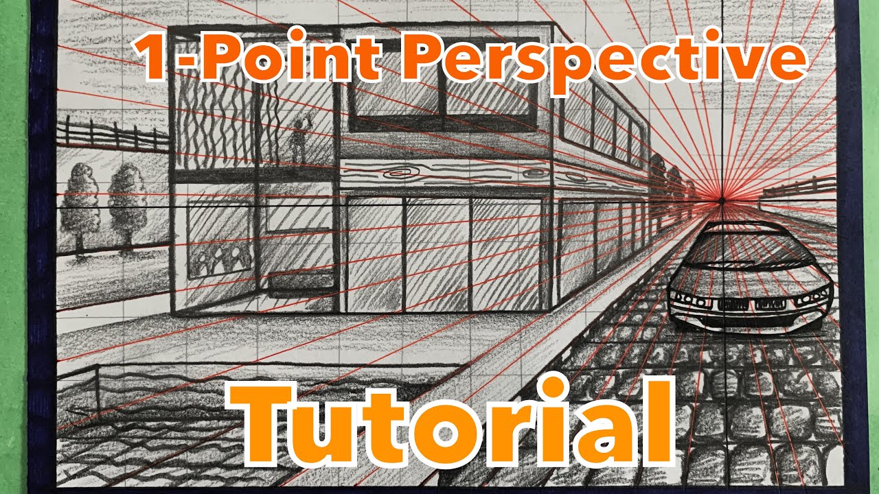 1-Point Perspective for Beginners | Tutorial | Modern Home - YouTube