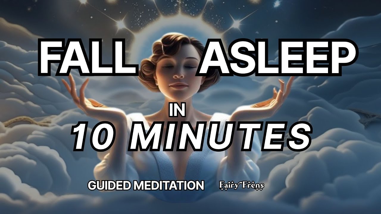 Fall Asleep in 10 Minutes | Guided Sleep Meditation (Fade to Black + 3 ...