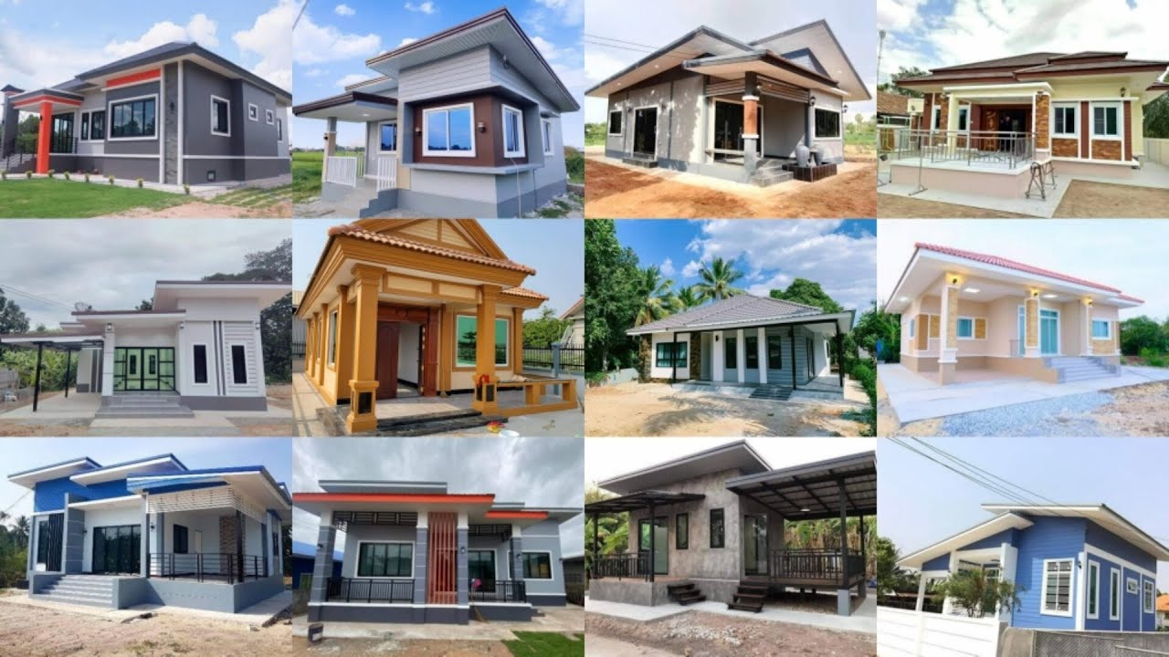 20 Images of Beautiful and Simple House Design - YouTube