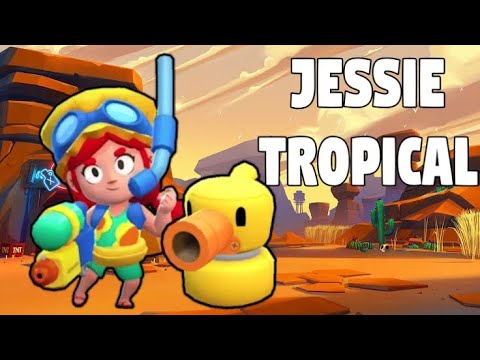 BRAWL STARS - JESSIE TROPICAL!