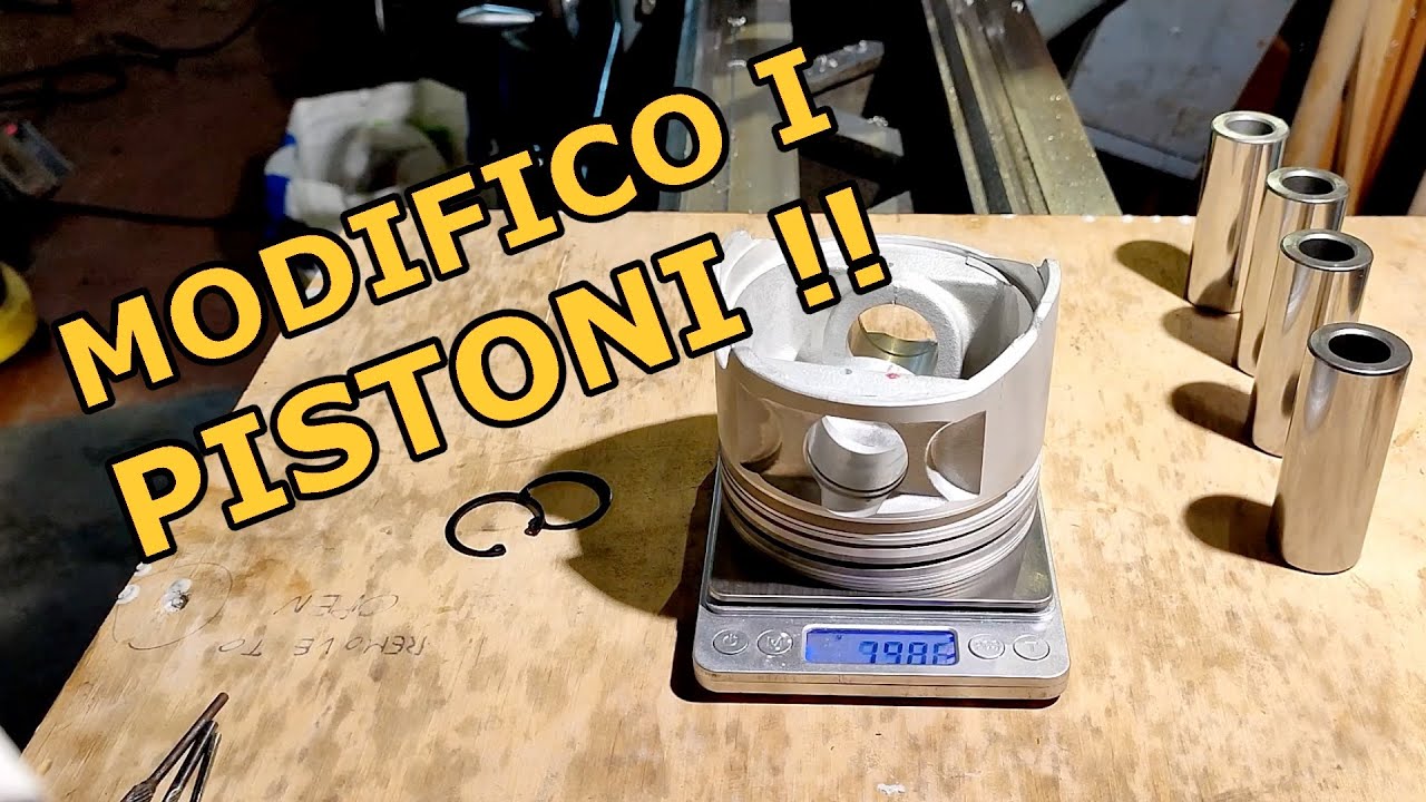 Modifica Pistoni per Conversione Turbo - Toyota 2L / 3L / 5L - YouTube