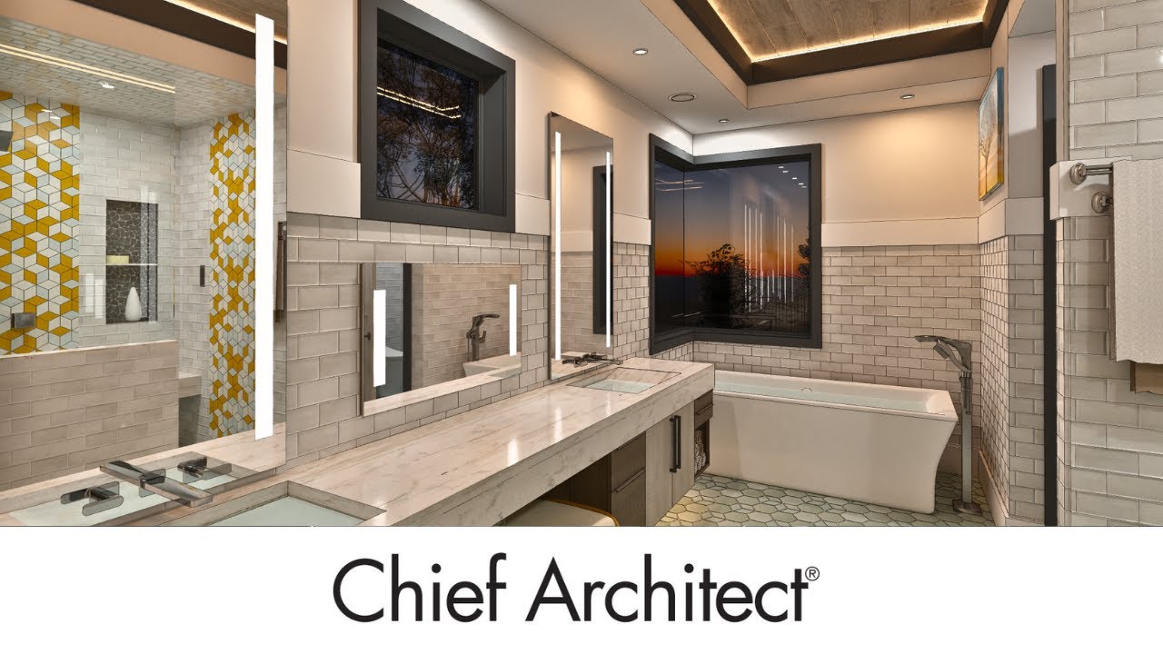 Rendering Tips for Small Spaces in Chief Architect X17 - YouTube