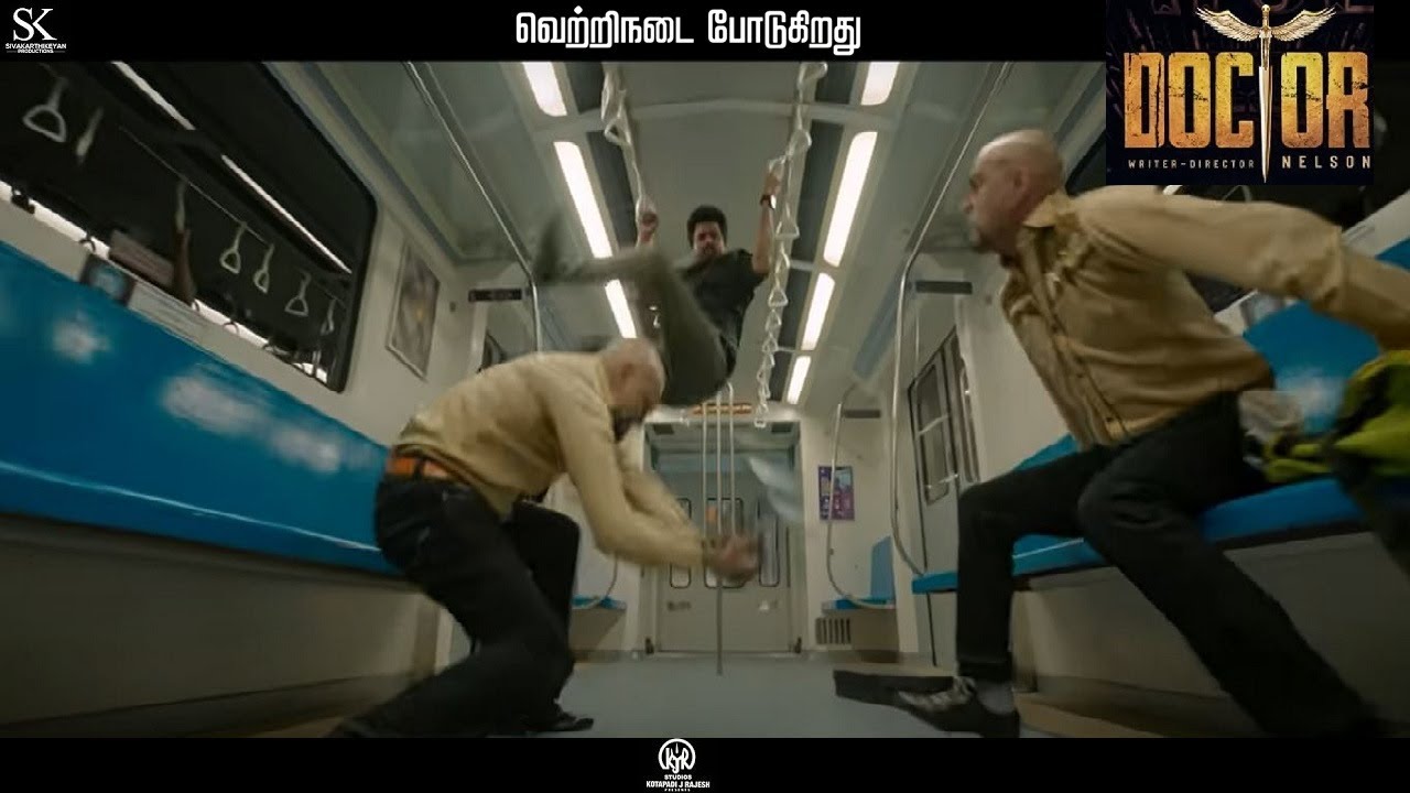 Doctor Metro Fight Scene | டாக்டர் Movie Sneak Peek | Sivakarthikeyan ...