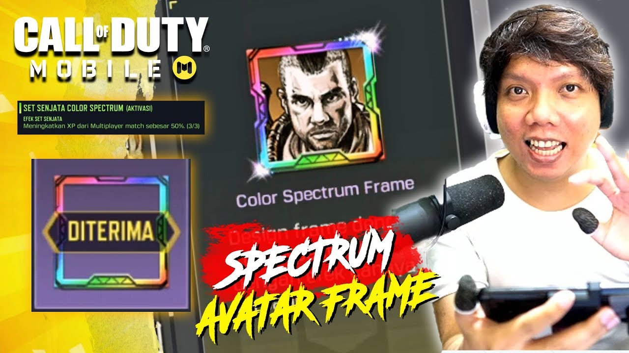 CARA DAPETiN AVATAR FRAME PALiNG KEREN 😂 Garena COD Mobile Indonesia ...