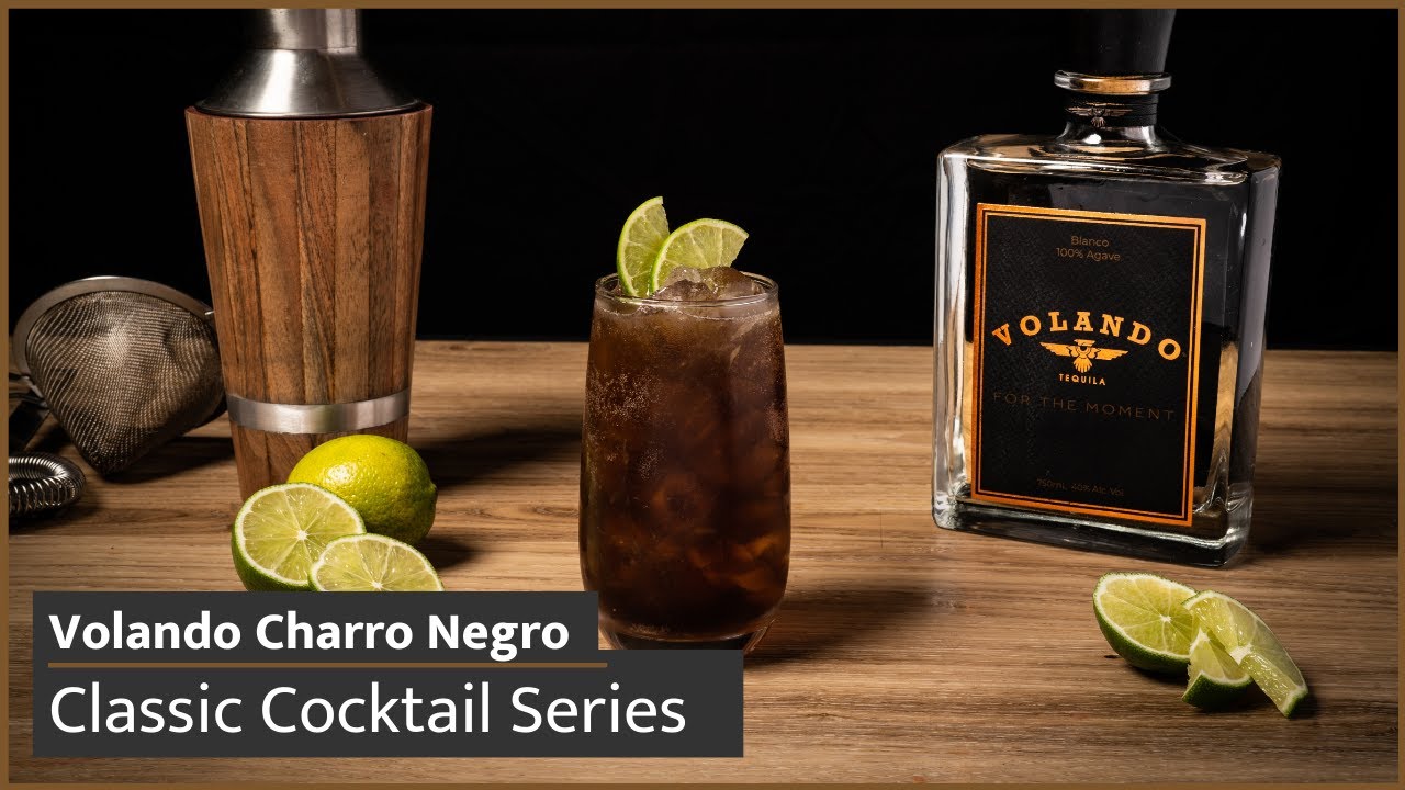 Charro Negro | Volando Classic Cocktails - YouTube