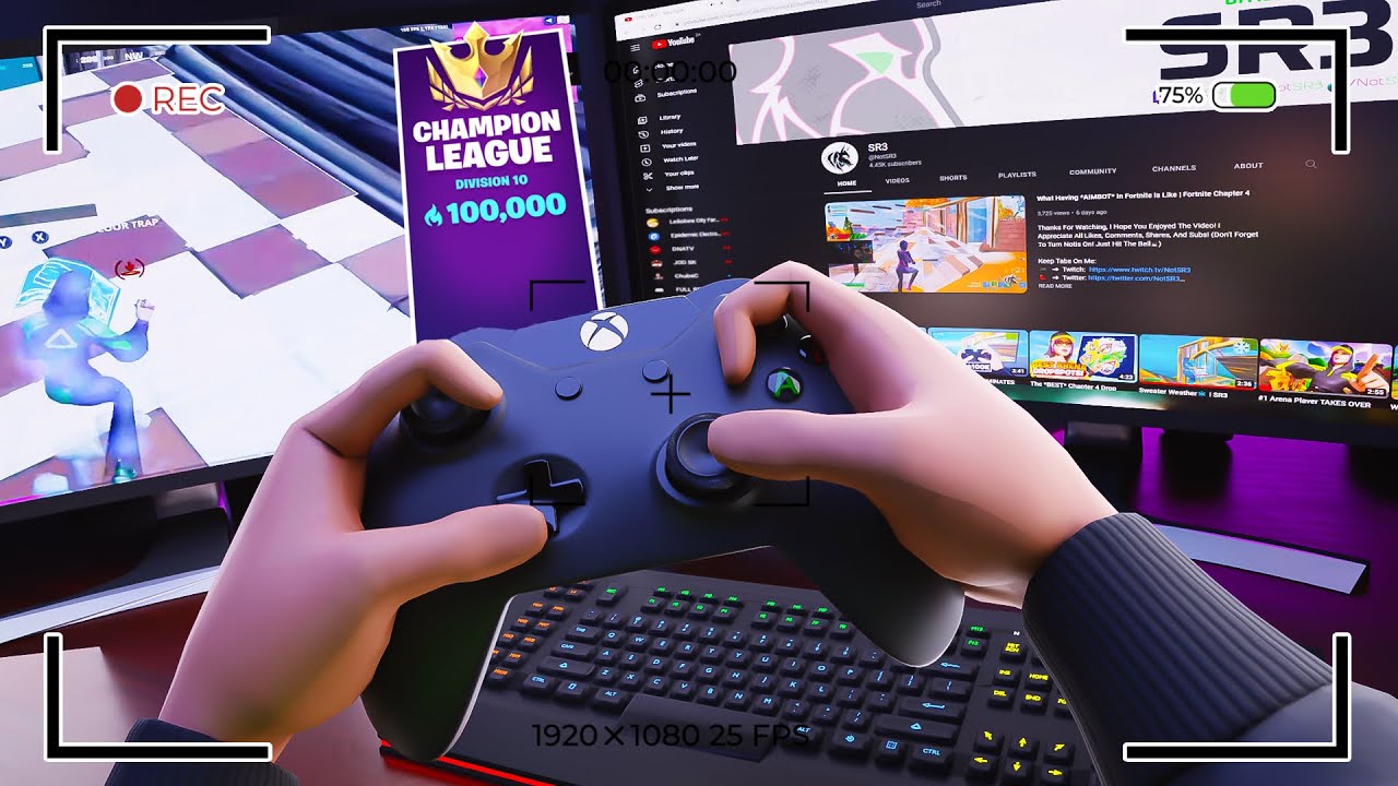 *DOMINATING* Arena With 100,000 Arena Points (CONTROLLER HANDCAM ...