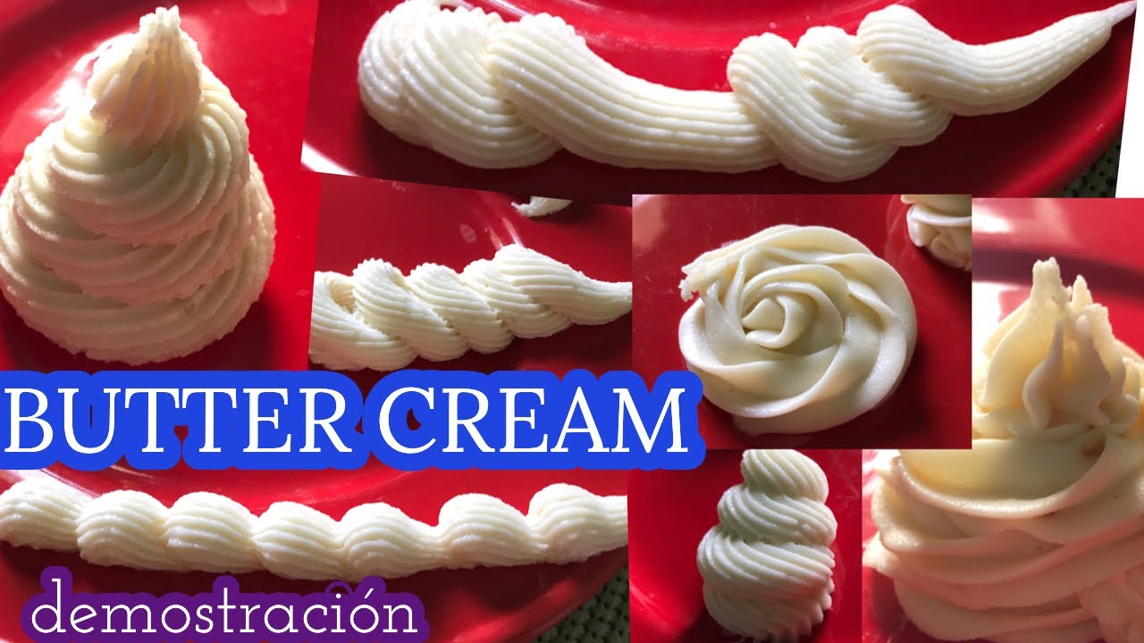 BUTTER CREAM (DEMOSTRACIÓN) DUYA 1M Y DUYA 4B - YouTube