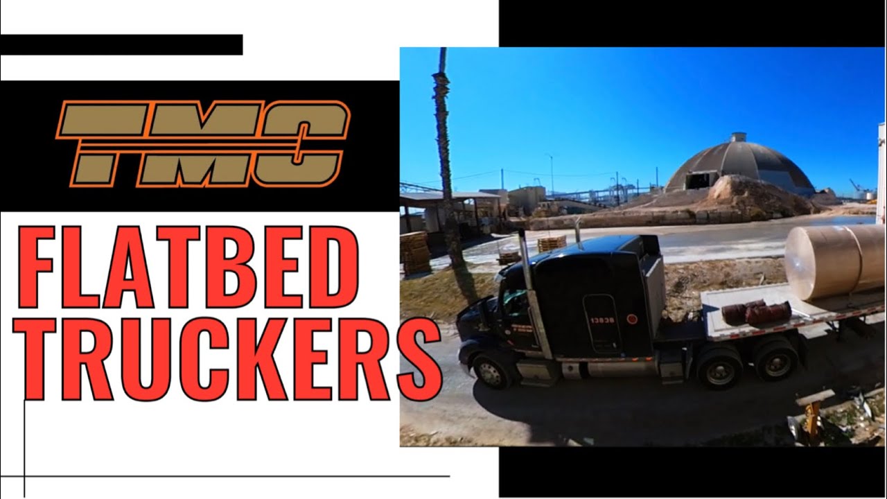 Another day TMC flatbed trucking 💪🏼💪🏼💪🏼 - YouTube
