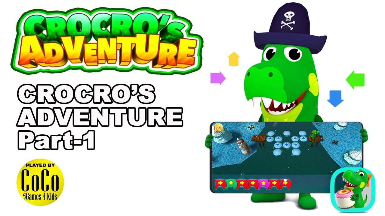 Crocro's_Adventure_ jeux_video_movie_Part1_Samsung_Kids. - YouTube