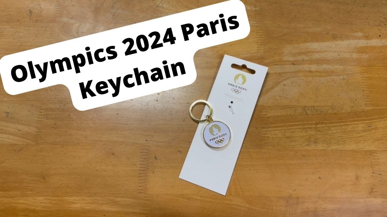 4K Unboxing: Olympic Paris 2024 Keychain - YouTube