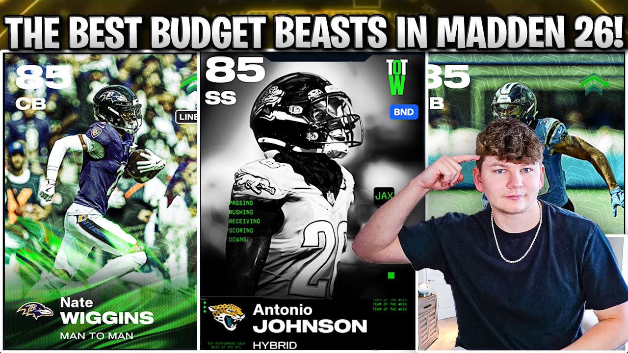 THE BEST BUDGET BEASTS PLAYERS TO GET IN MADDEN 26 ULTIMATE TEAM! - YouTube