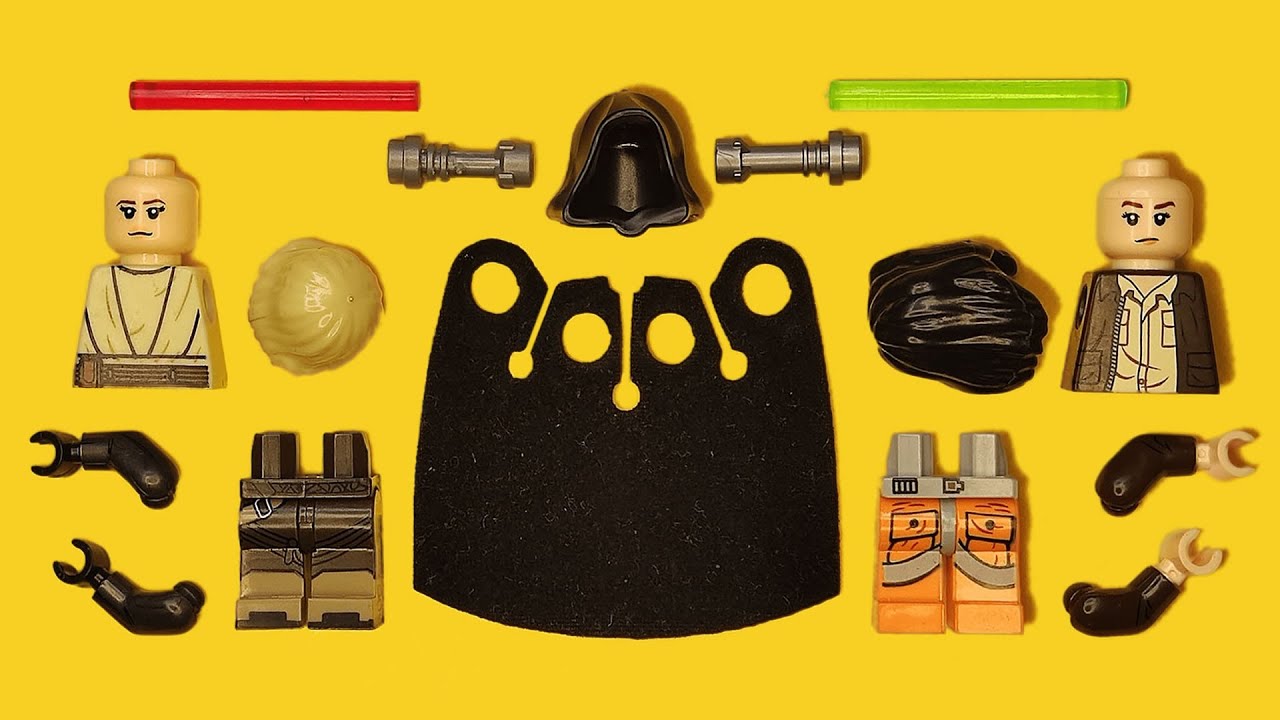 LEGO (How to Build) Sabine Wren & Shin Hati | Ahsoka | Unofficial Lego ...