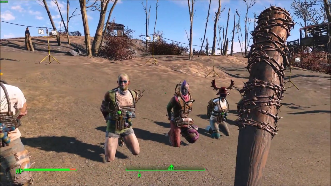 THE WALKING DEAD NEGAN SPEECH IN FALLOUT 4: 200 Subscriber Special ...