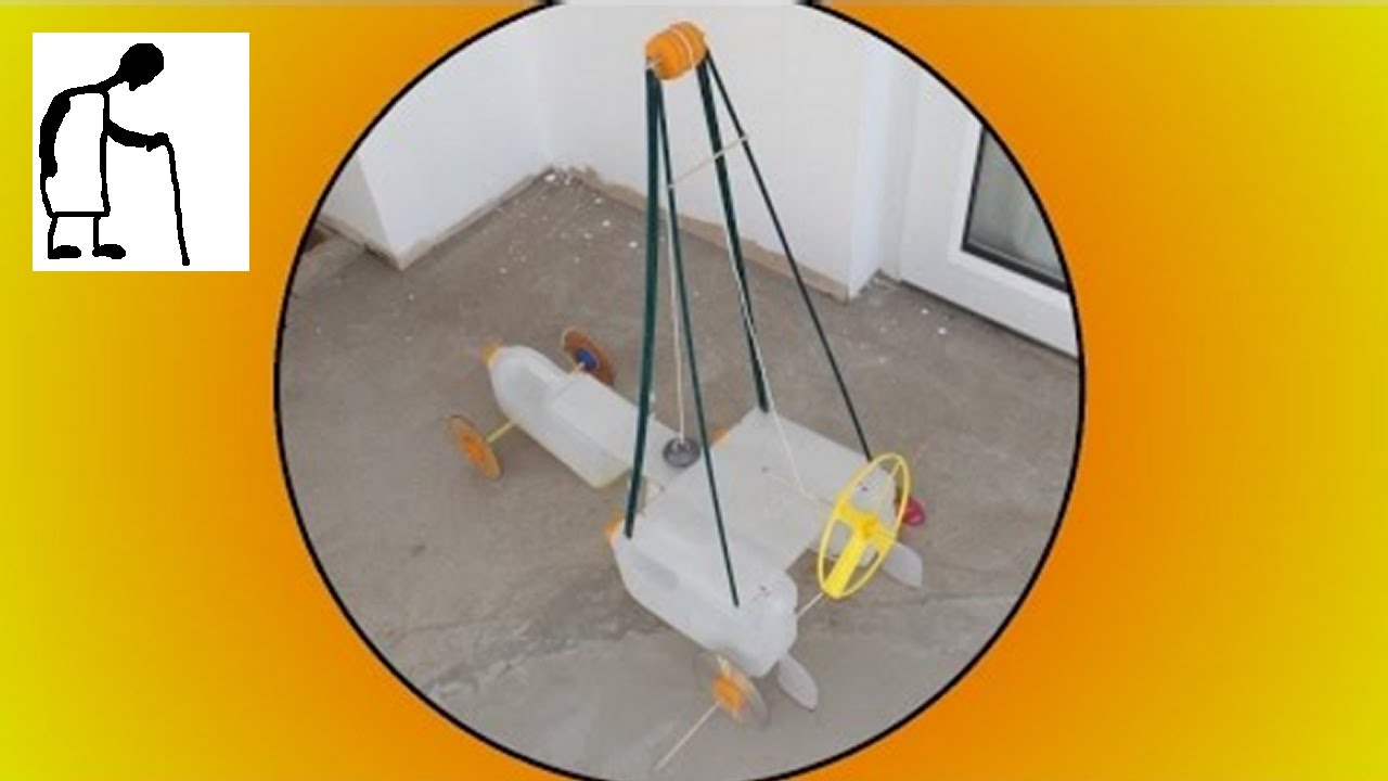 Gravity Powered Fan Car - YouTube