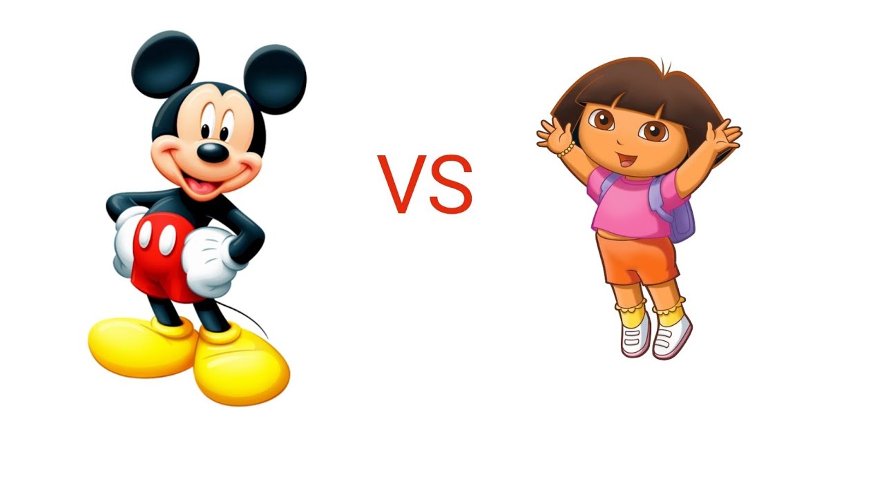 mugen Mickey mouse vs Dora the explorer - YouTube
