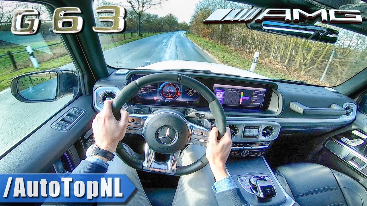 2019 MERCEDES AMG G Class G63 4Matic 585HP 4.0 V8 BiTurbo POV Test ...