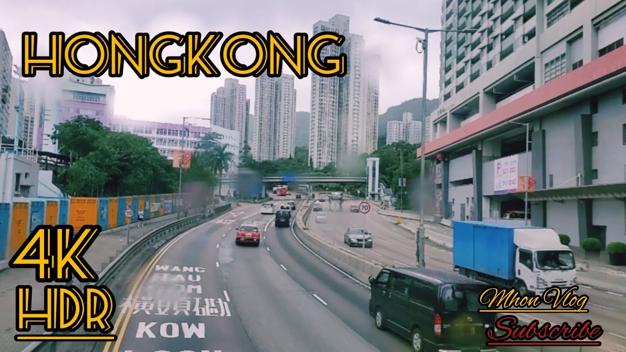 ️Hongkong Traveling Tour - Kowloon bay to Shatin | 4K HDR - YouTube