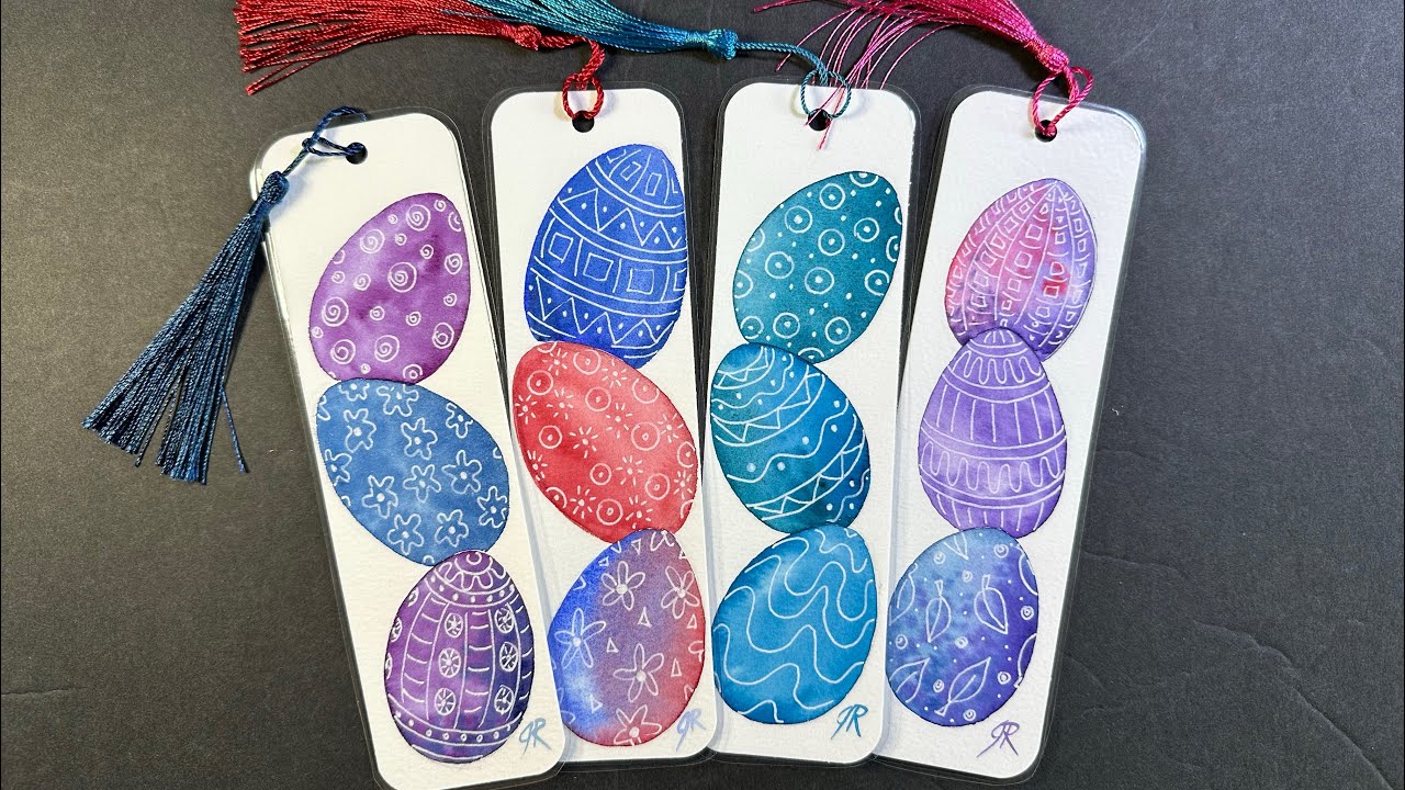 Create Easter Egg Bookmarks! - YouTube