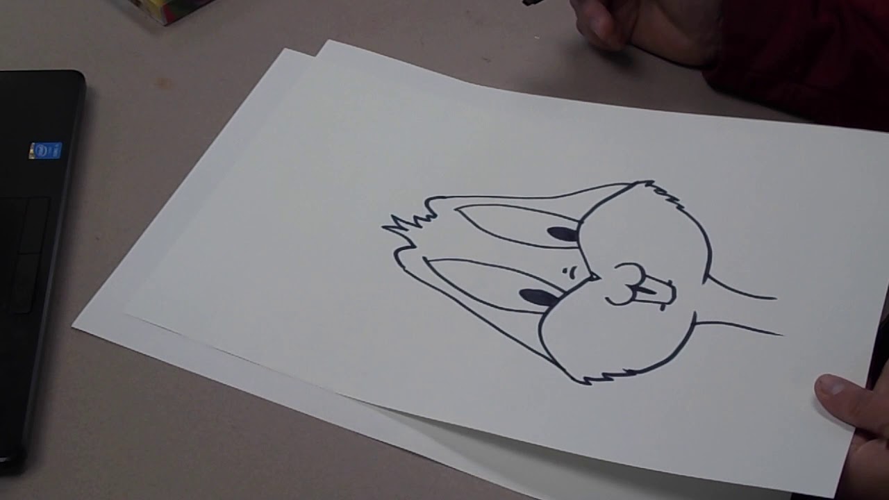Draw a Famous Bunny - YouTube