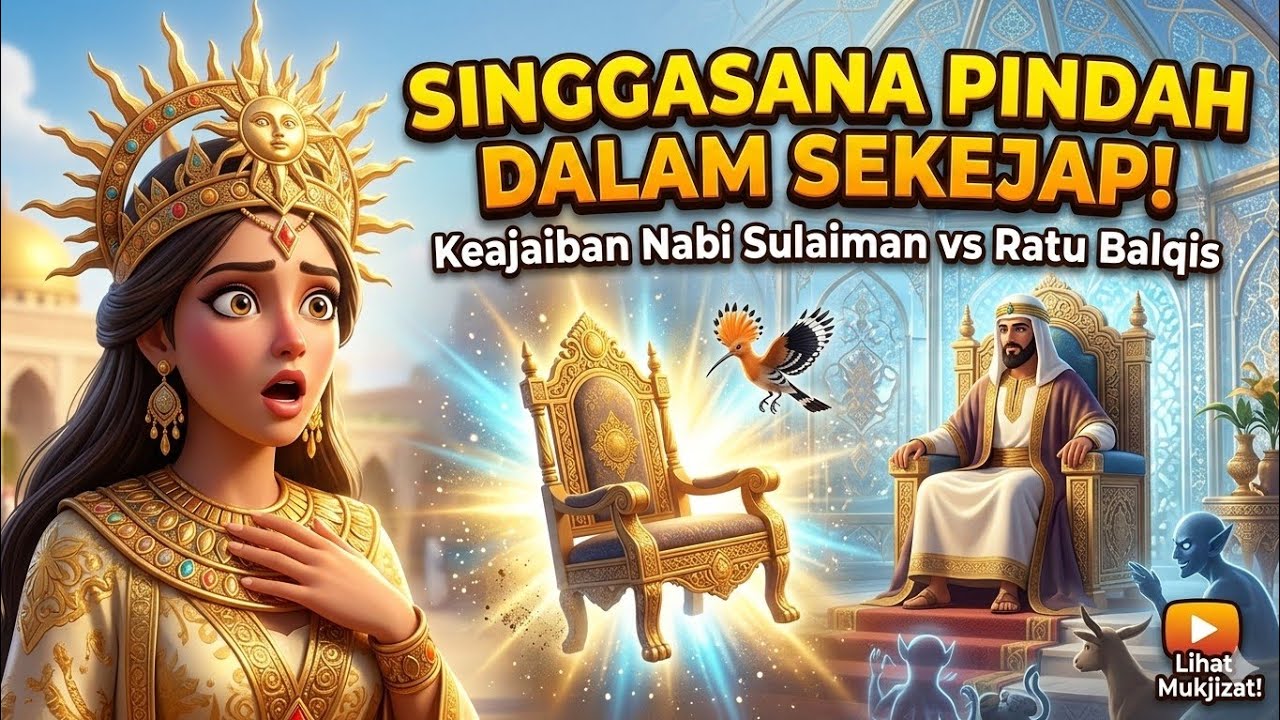 The Story of Queen Balqis #animasiislami #islamicstory - YouTube