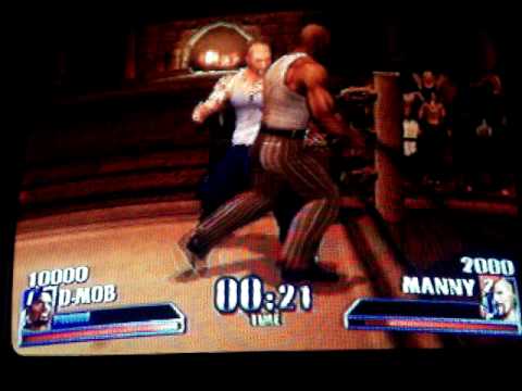 Def Jam Vendetta - D-Mob vs Manny - YouTube