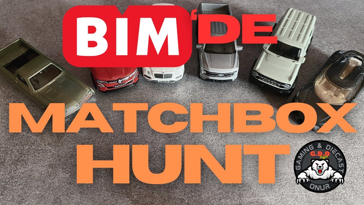 MATCHBOX HUNT; 6 Efsane Model Aldık - YouTube