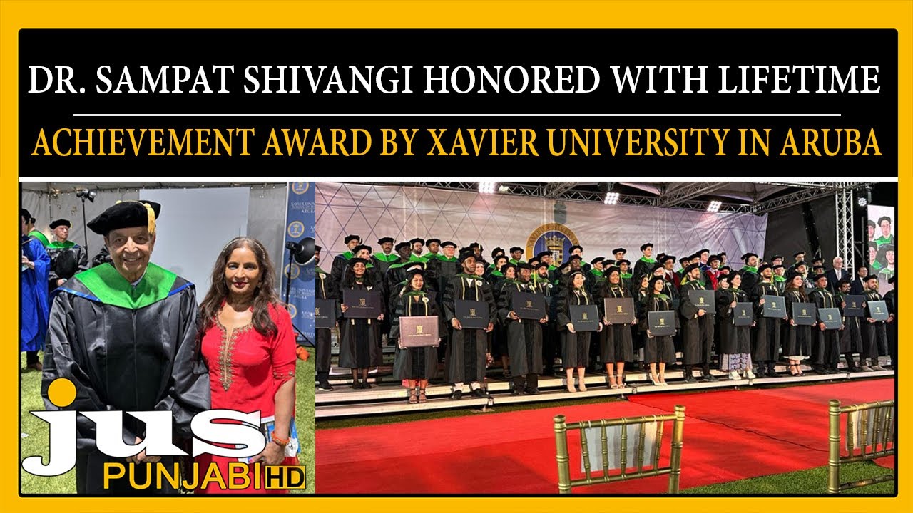 Dr. Sampat Shivangi Honored With Lifetime Achievement Award By Xavier ...