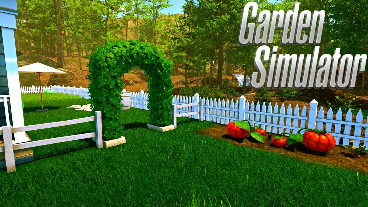 Veggie Garden and Composting | Garden Simulator | Ep 2 - YouTube