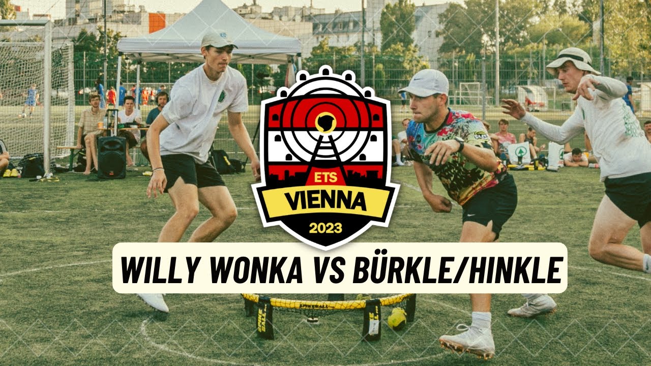 2023 ETS VIENNA | SEMI Condensed | Bürkle/Hinkle vs Willy Wonka | Roundnet/Spikeball - YouTube
