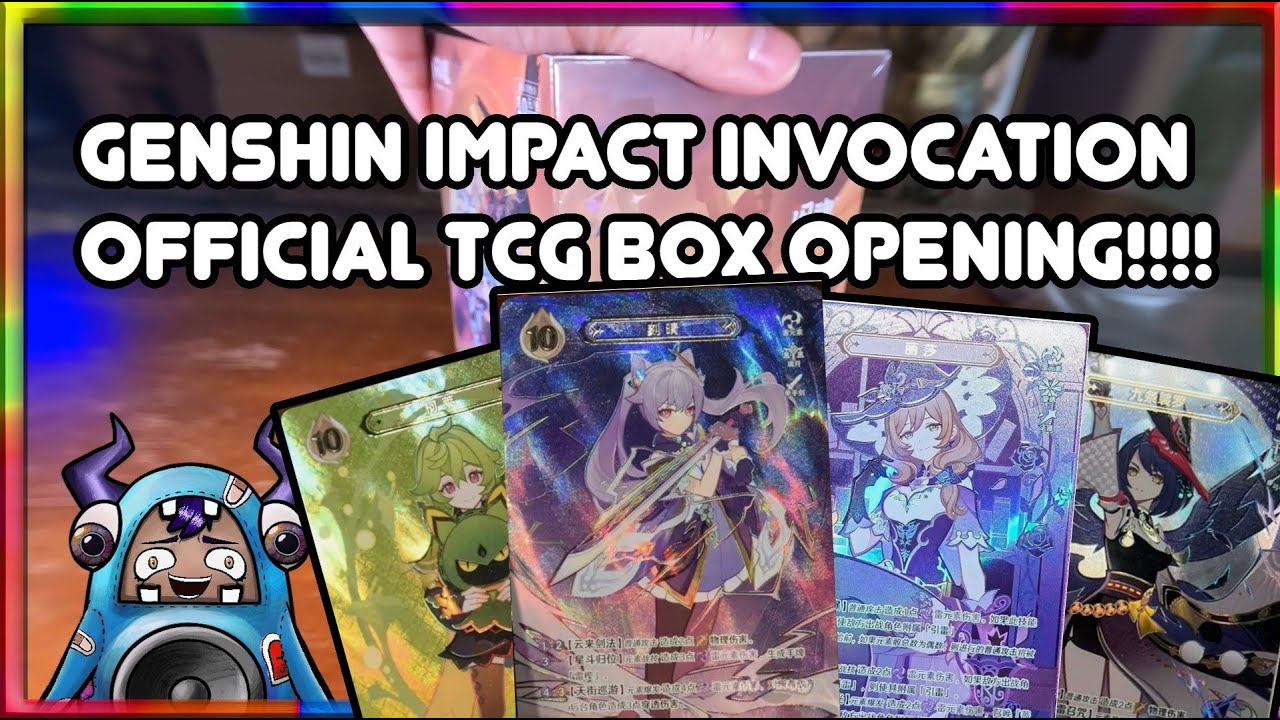 Shining Soul x Mihoyo Genshin Impact Invocation TCG opening - YouTube
